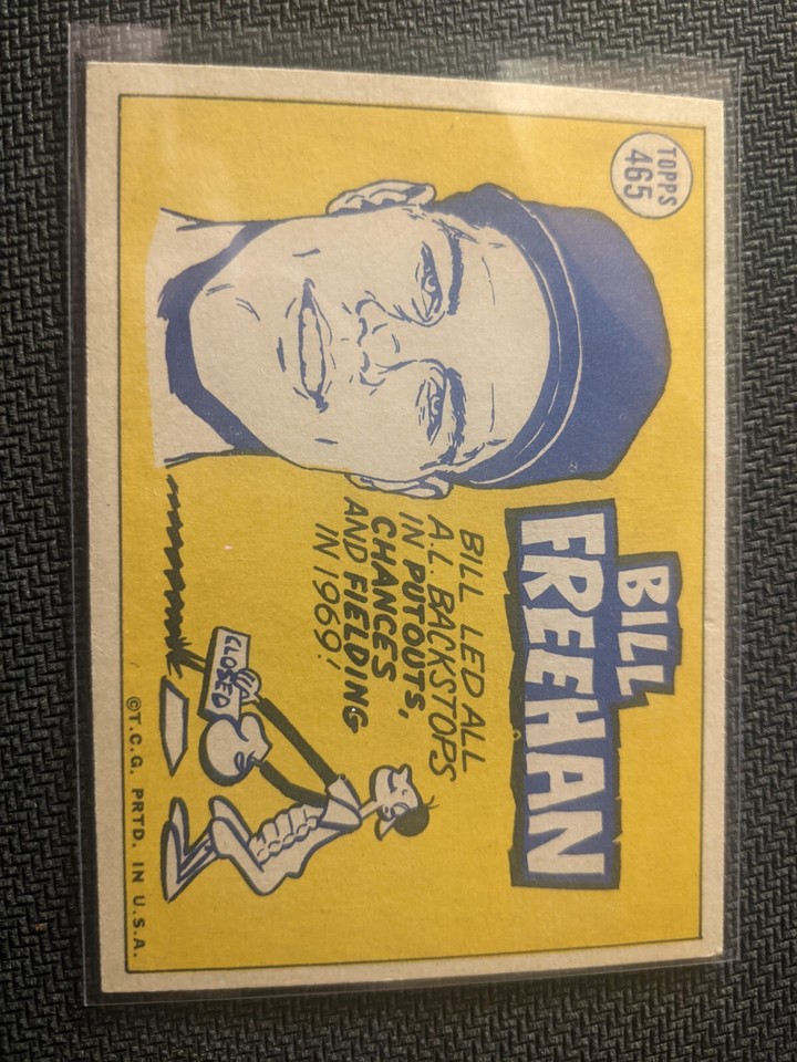 1970 Topps Bill Freehan #465 EX to EX-MT Nice Copy! | eBay