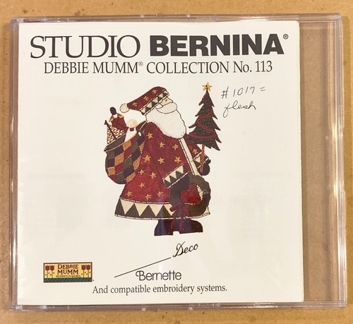 Studio Bernina Embroidery Designs Debbie Mumm Christmas Collection #113 ...