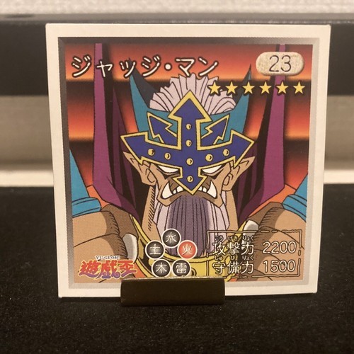 #21 Judge Man Yu-Gi-Oh! 1998 Japanese Amada Seal Series Sticker F/S | eBay