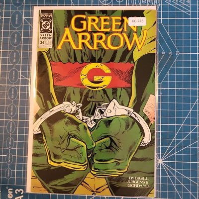 GREEN ARROW #34 VOL. 2 9.0+ DC COMIC BOOK CC-246 | eBay
