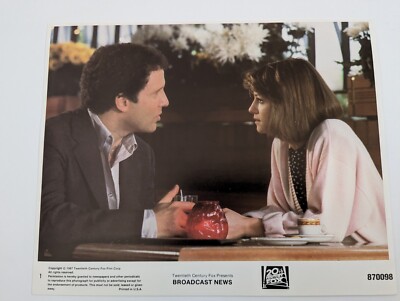 Vintage Movie Promo Press Photo Photograph 1987 Broadcast News 20th ...