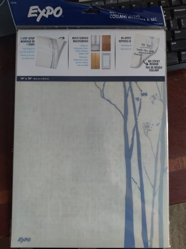 Expo Cling 14 x 10 Inches Dry Erase Decal 1807035 | eBay