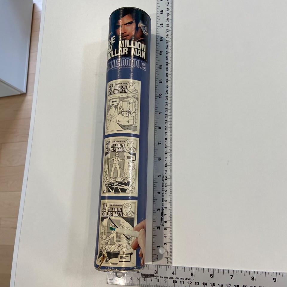 The Six Million Dollar Man 1978 Vintage Bionic Doodles Collectible ...