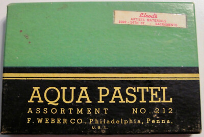 F. Weber Aqua Pastel Assortment No. 212 Art Chalk - 12 Colors | eBay