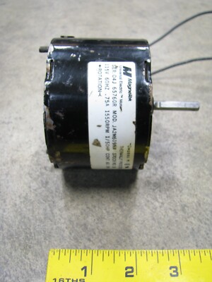 Magnetek Universal Electric Motor 1/50 HP 1550 RPM 115V JA2M609N | eBay