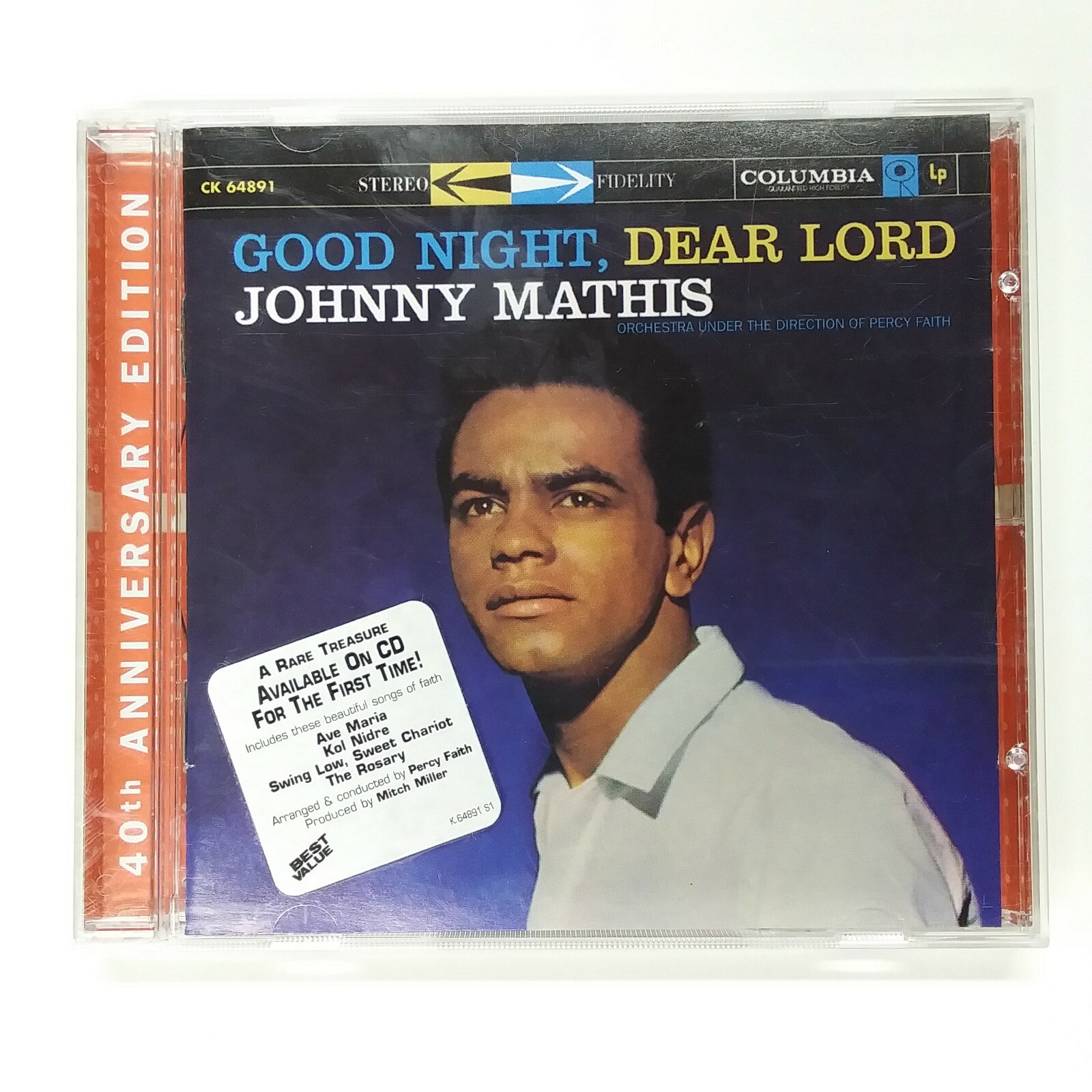 Good Night, Dear Lord by Johnny Mathis (CD, May-1996, Legacy ...