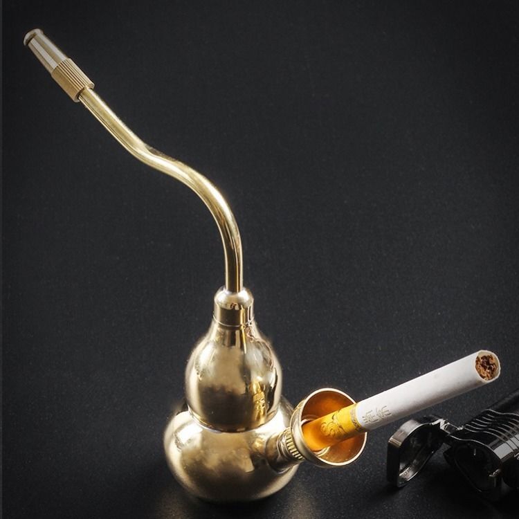 Copper Hookah Water Filter Cigarette Holder Hookah Bag Pipe Pot ...