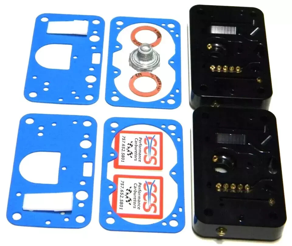 Holley QFT CCS 1050 CFM Pro Billet Dominator Metering Block 2 Circuit 5 ...