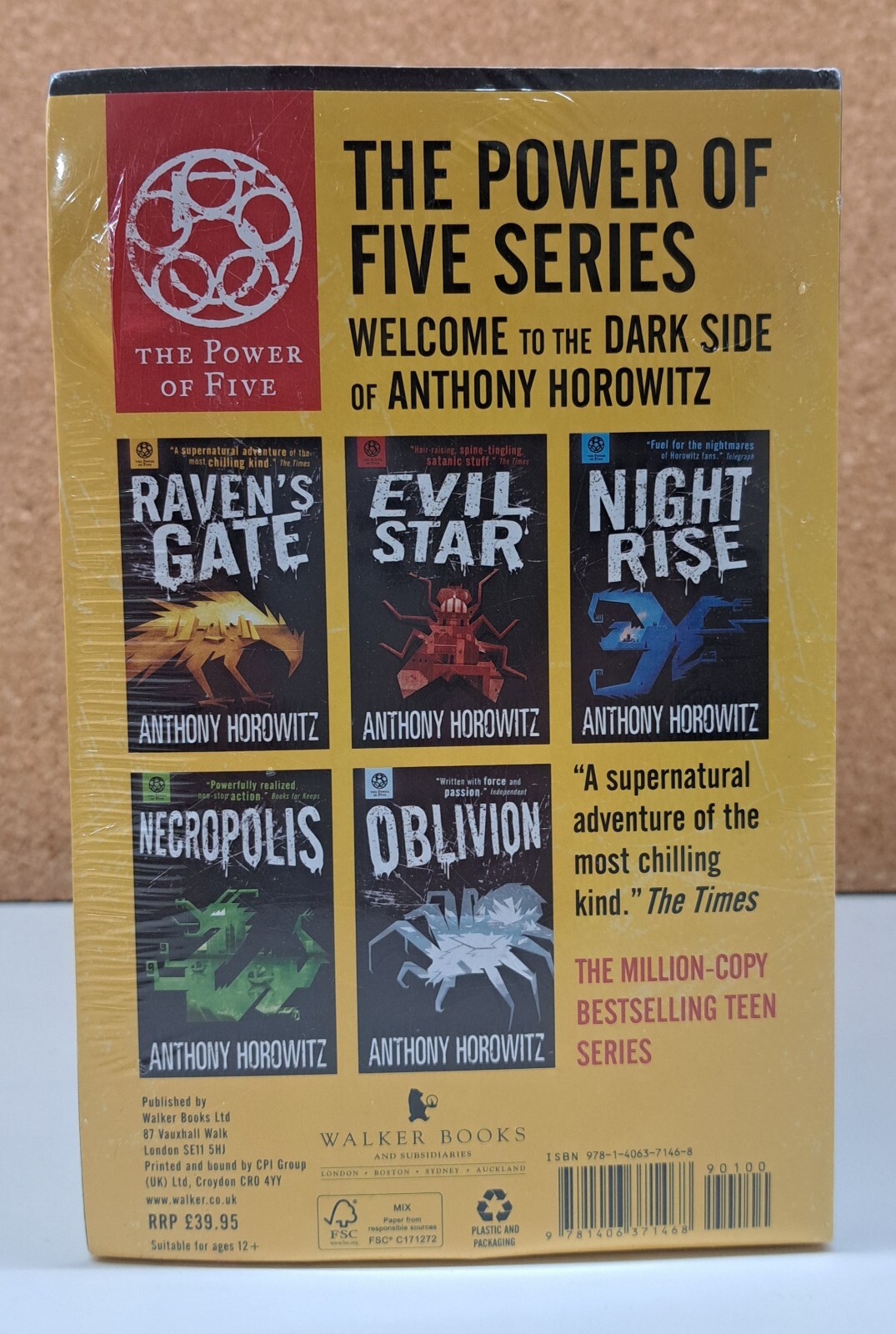 The Power of Five 5 Books Series Set by Anthony Horowitz - Young Adult ...