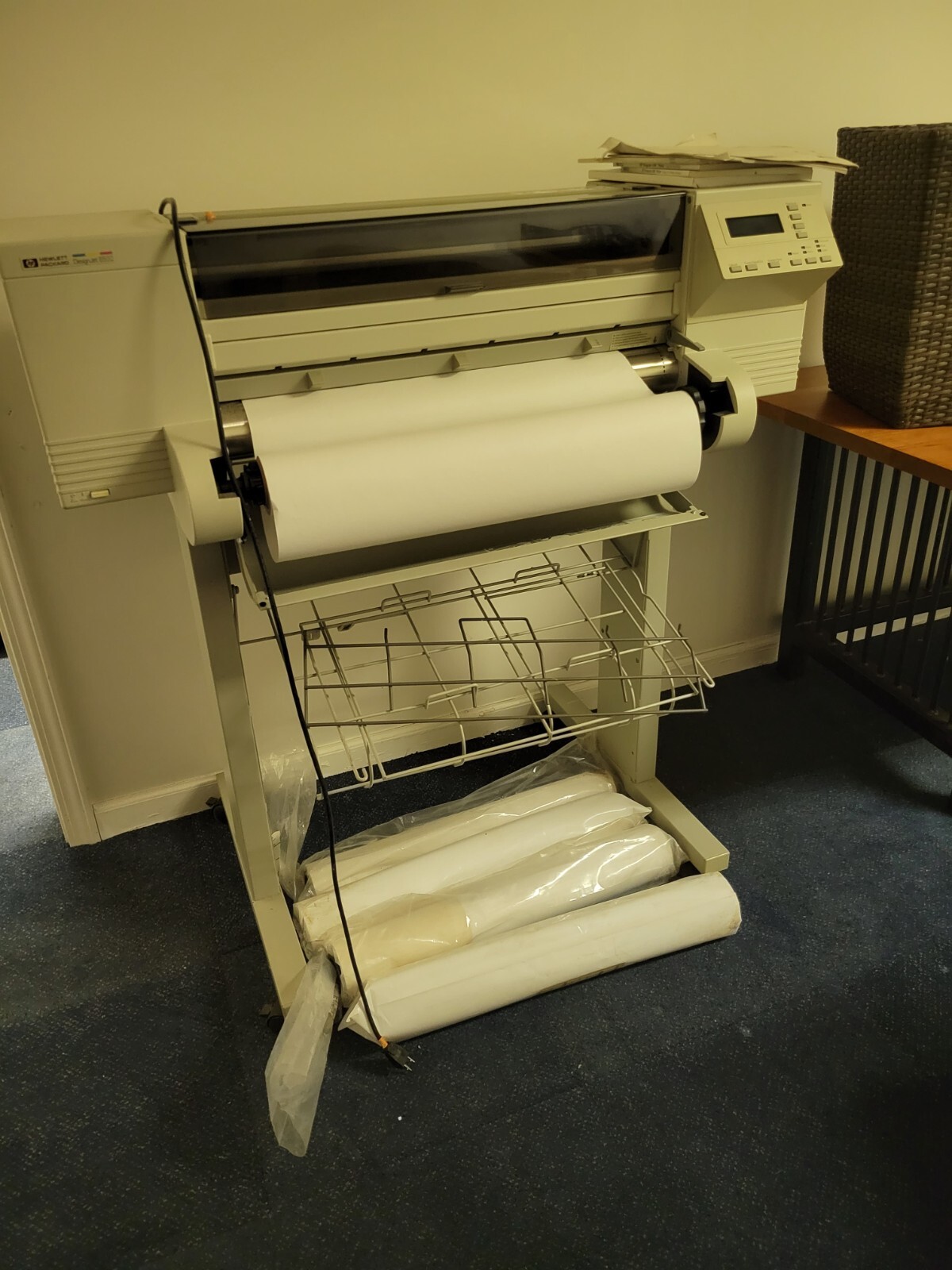 HP Designjet 650C'- 750C Plus. WIDE FORMAT PRINTER | eBay