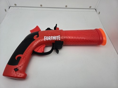 Nerf Fortnite Flint-Knock Flintlock Red Pistol/Dart Gun Blaster - No ...
