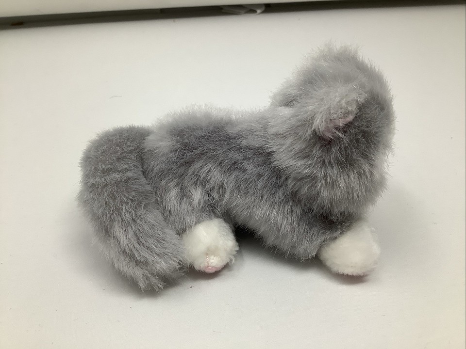 American Girl 18" Doll Gabriela Cat Kitten Maya Gray Pet Plush Stuffed ...