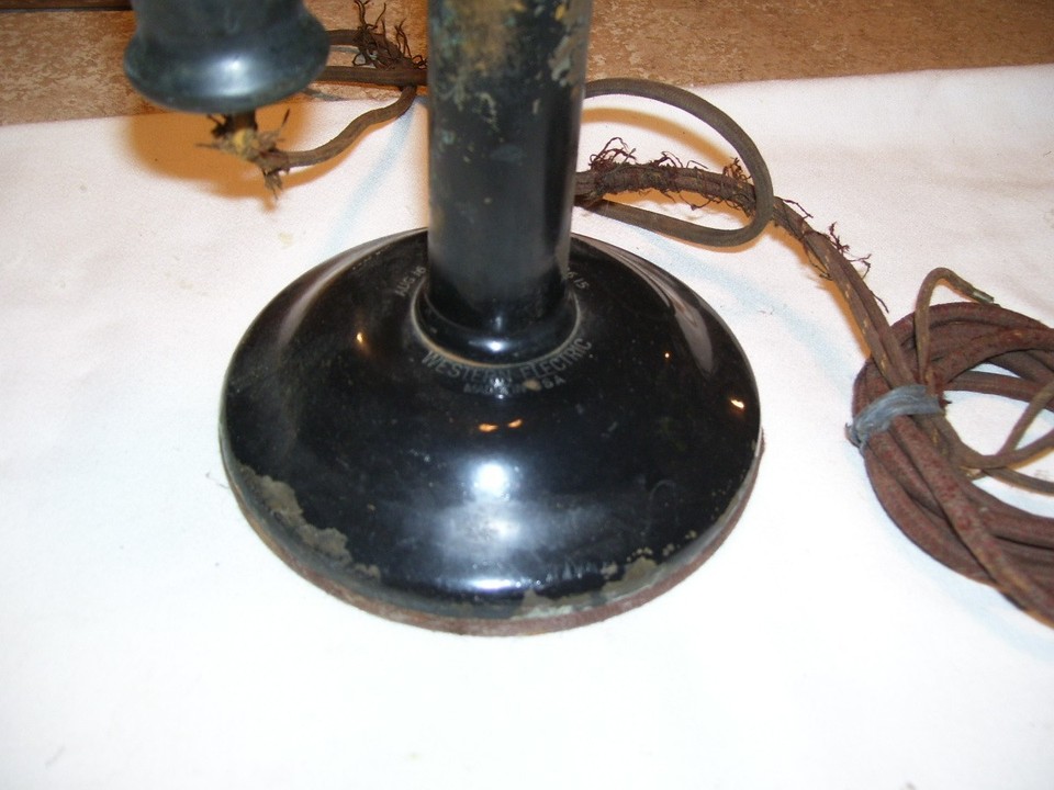 Antique Patent 1904 1915 American Bell Candlestick Phone Telephone | eBay