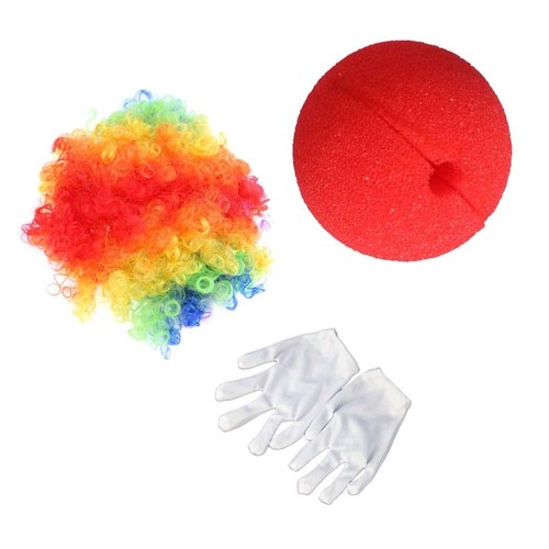 3 Pcs Cute Clown Accessories Role-playing Props Cosplay Party Dress | eBay