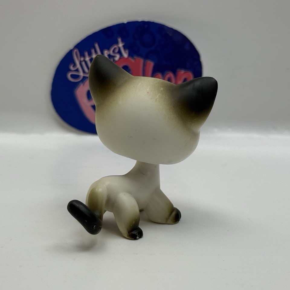 SIAMESE SHORTHAIR CAT #5 - Authentic Littlest Pet Shop - Hasbro LPS | eBay