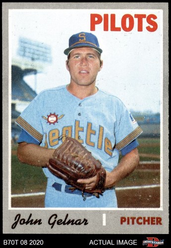 1970 Topps #393 John Gelnar Pilots 7.5 - NM+ | eBay