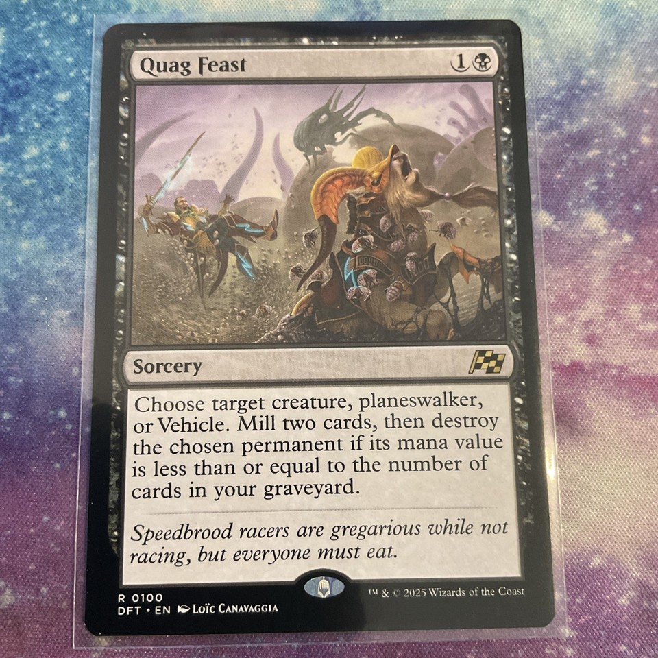 Quag Feast (REGULAR) x1 - MTG Aetherdrift DFT #100 | eBay