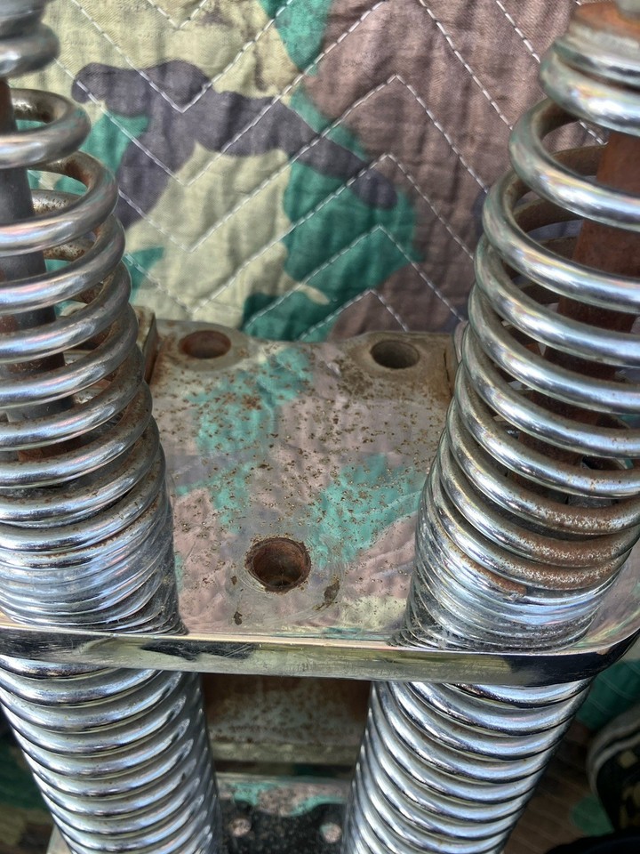 VINTAGE SPRINGER FRONT END- HARLEY TRIUMPH HONDA YAMAHA BSA CHOPPER ...