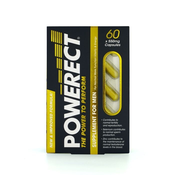 Powerect Pills 60 Sexual Wellness Enhancement Supplements 100% Natural ...