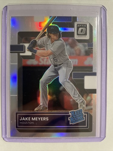 2022 Donruss Optic Jake Meyers Rated Rookie Silver Prizm Parallel #47 ...