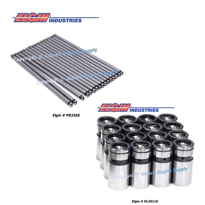 New Push-Rod & Lifter Set Fits 1966-1969 AMC Jeep 290 343 & 390 V8 ...