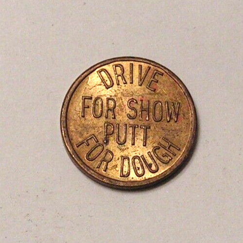 RARE Vintage Cairns & CO. Insurance Token Hereford TX Dallas Texas Putt ...