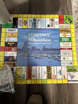 RARE - HOMETOWN MONOPOLY Milwaukee WI - Real Estate Trading Game 1982 ...