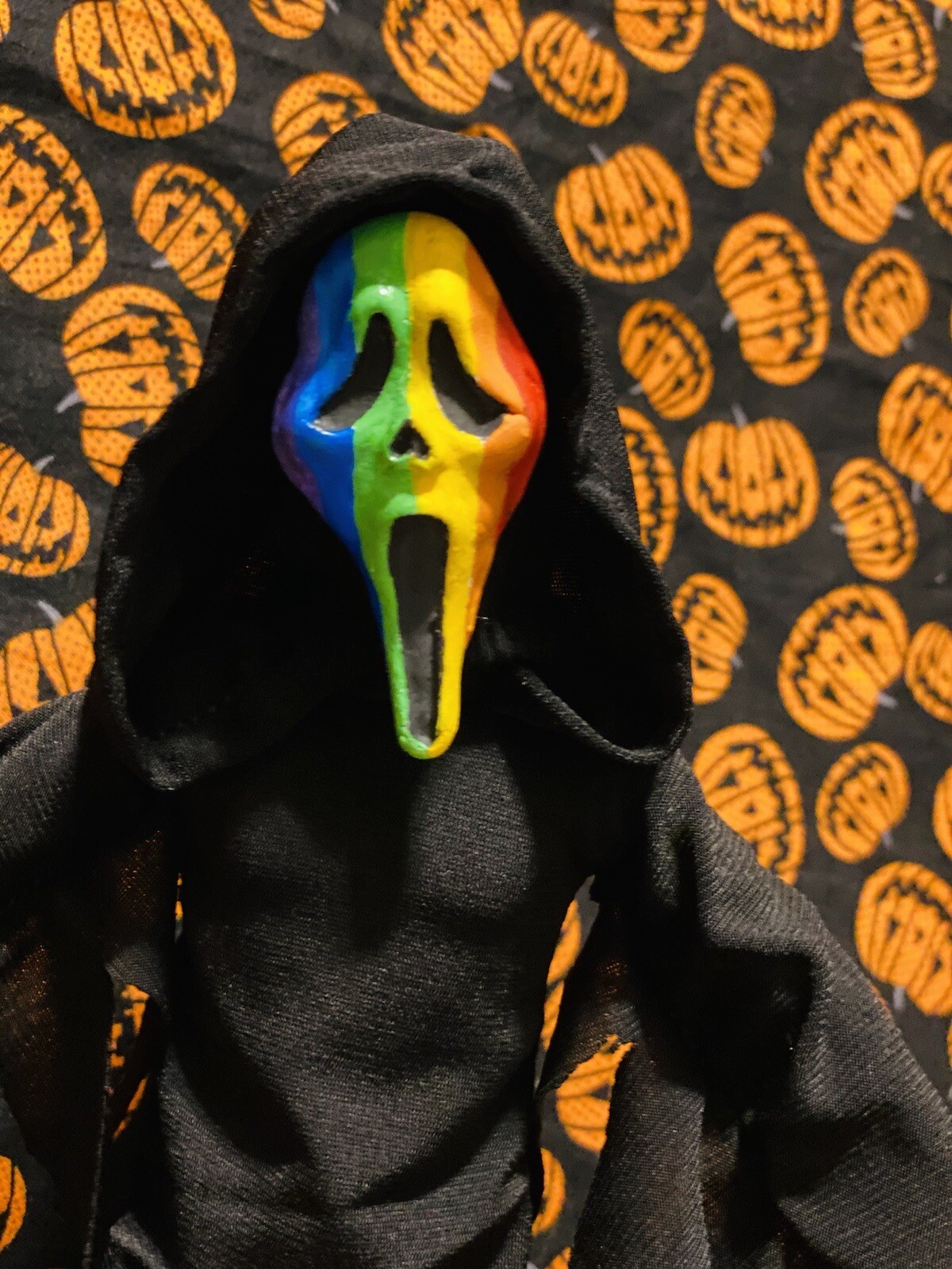 Rainbow Ghostface CUSTOM HORROR DOLL Scream 12” Figure OOAK LGBT 🏳️‍🌈 ...