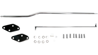 Chrome +2"" Forward Control Extension for Harley-Davidson Dyna | eBay