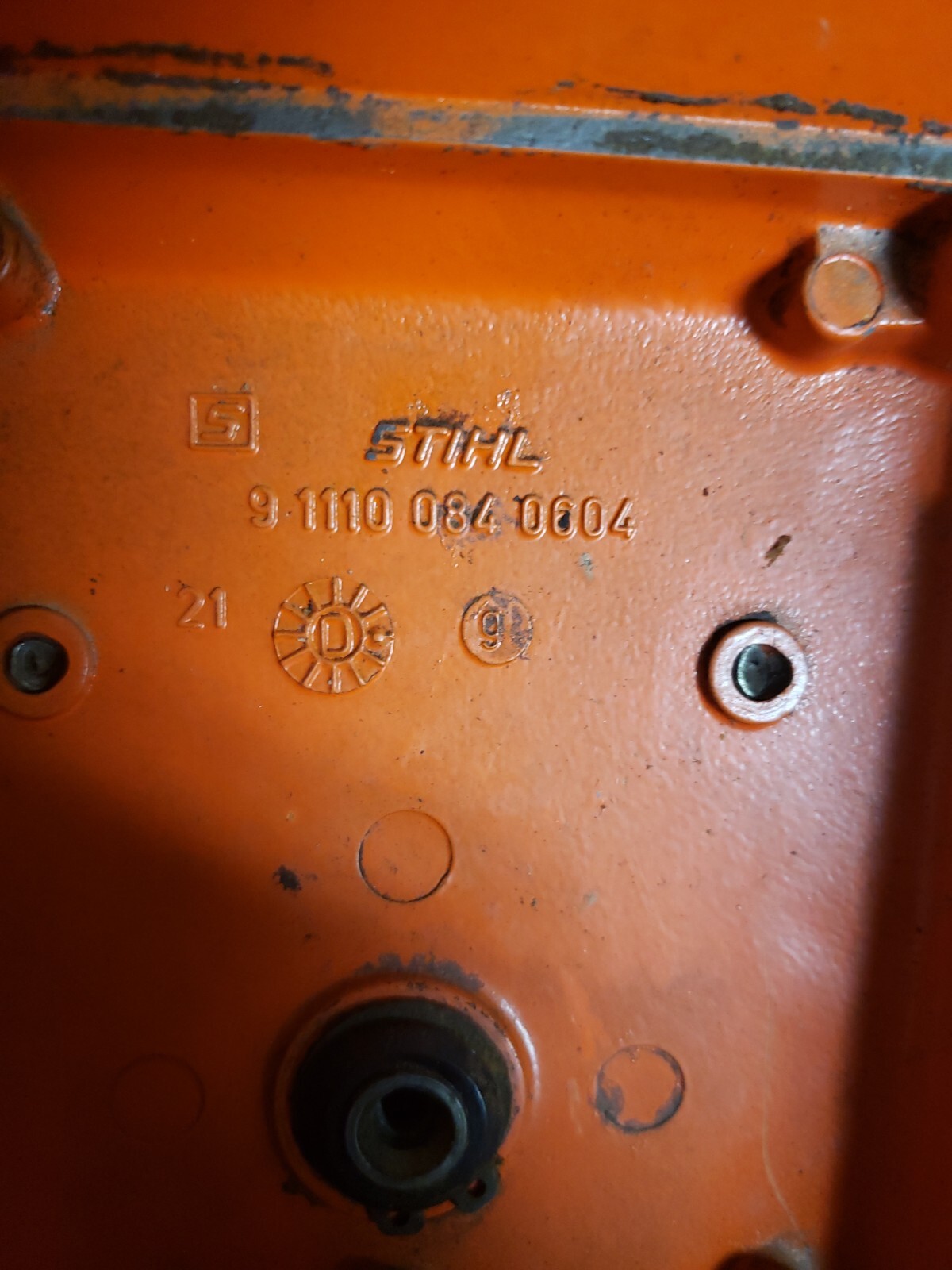 STIHL 041 AV Chainsaw Top Cylinder Air Filter Cover AV OEM Part 1110 ...