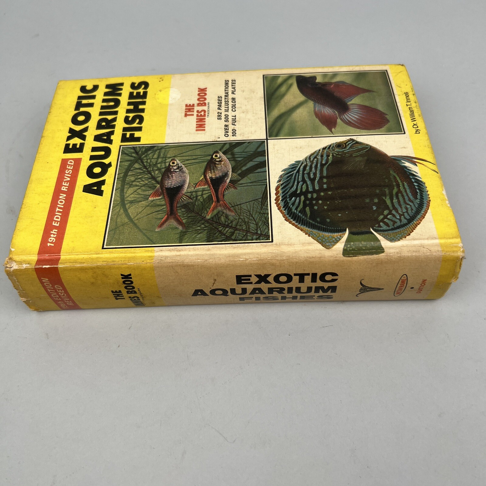 Exotic Aquarium Fishes Dr William T The Innes Book 1966 19th Revised ...