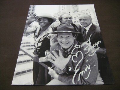 DUKES OF HAZARD LEGEND "ENOS" SONNY SHROYER AUTOGRAPHED PHOTO W/ COA ...