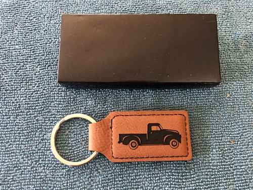 Country Roads Take Me Home Chevrolet Pickup Keychain, Chevy King Ring ...