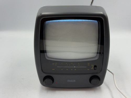 Vintage RCA 5" Portable Black & White CRT TV Television 16-3001 | READ ...