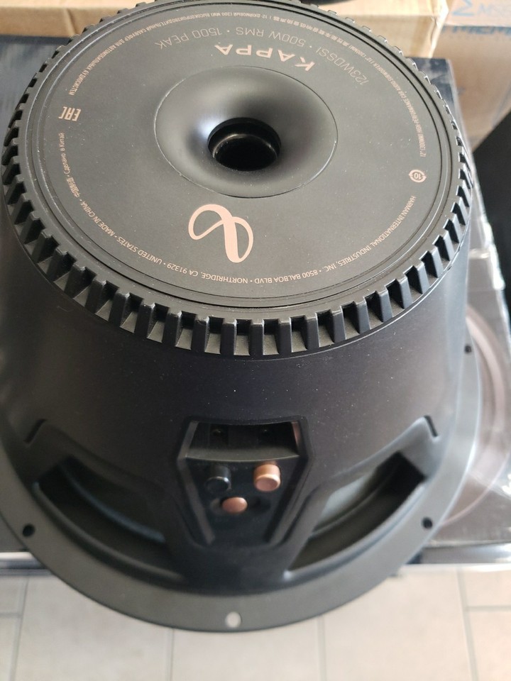 Infinity KAPPA 123WDSSI Kappa Series 12" Subwoofer with Selectable 2 ...