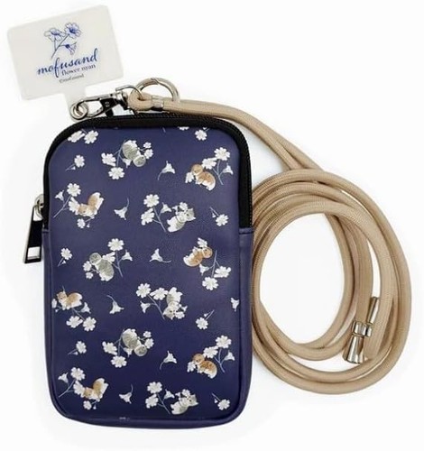 Fontab & Shoulder Pouch Flower Navy MOFUSAND | eBay