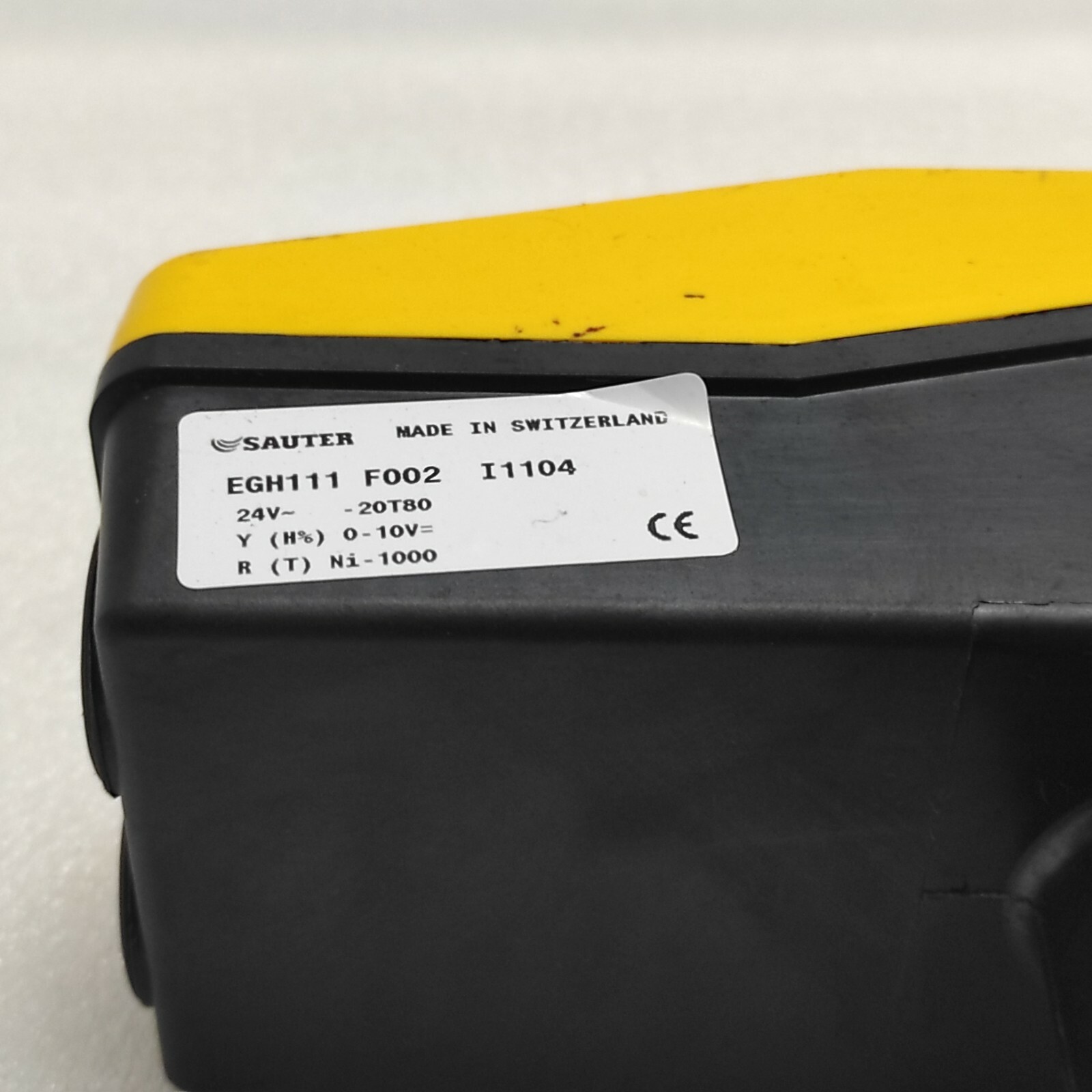 SAUTER EGH111-F002 DUCT TEMP SENSOR EGH111-F002-I1104 24V | eBay