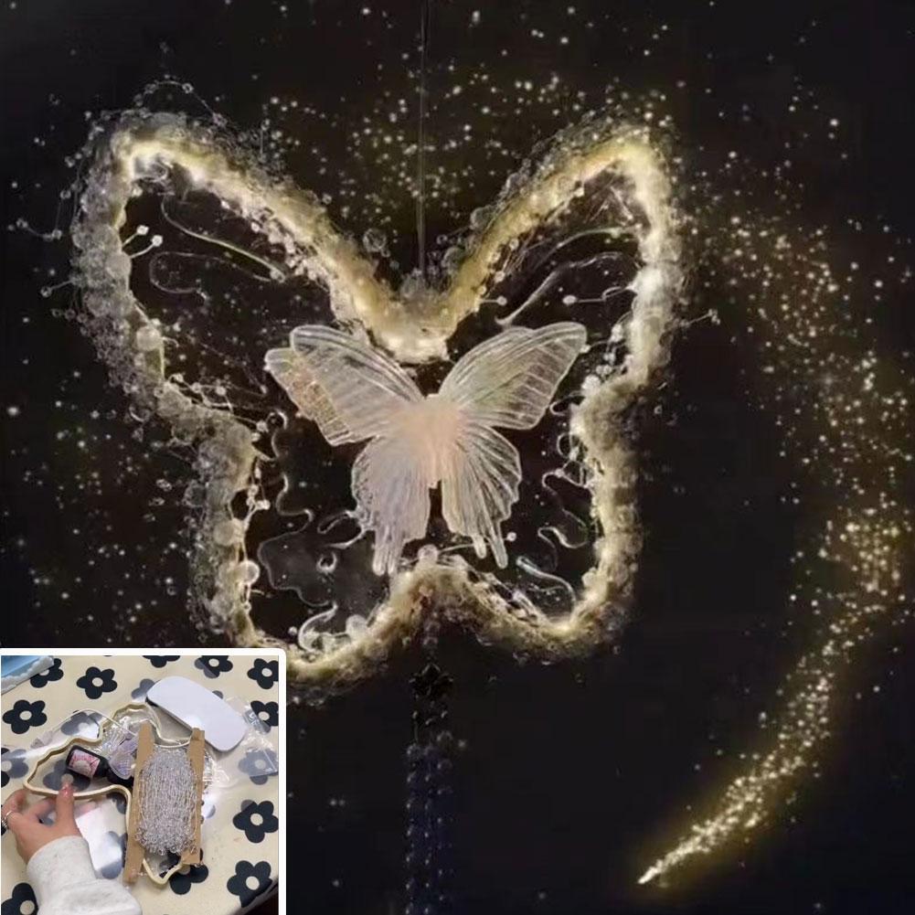 DIY Holiday Rabbit Lantern LED Handheld Flower Lamp Outdoor Party COS ...