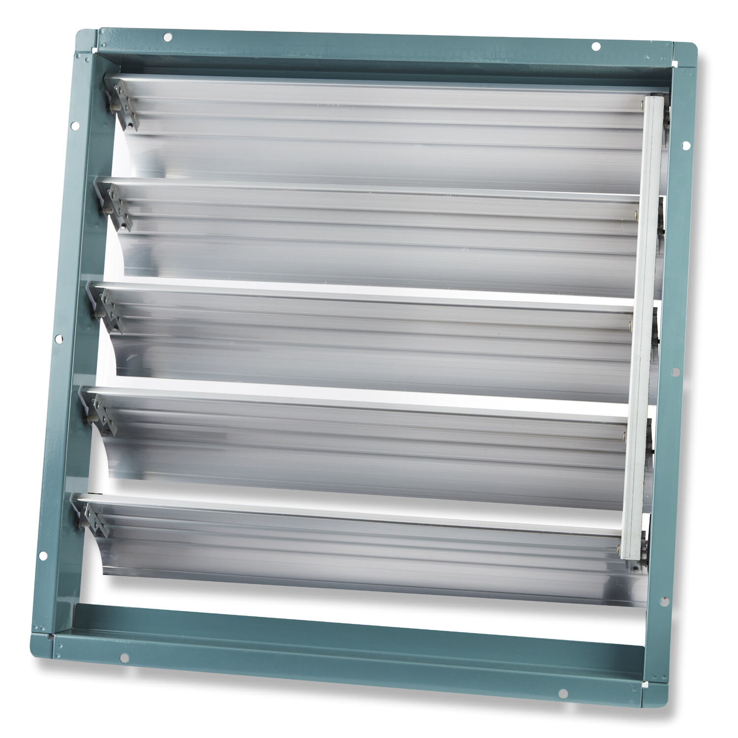 Metal Gravity Louvre Grille Flap Air Vent Shutter For Industrial ...