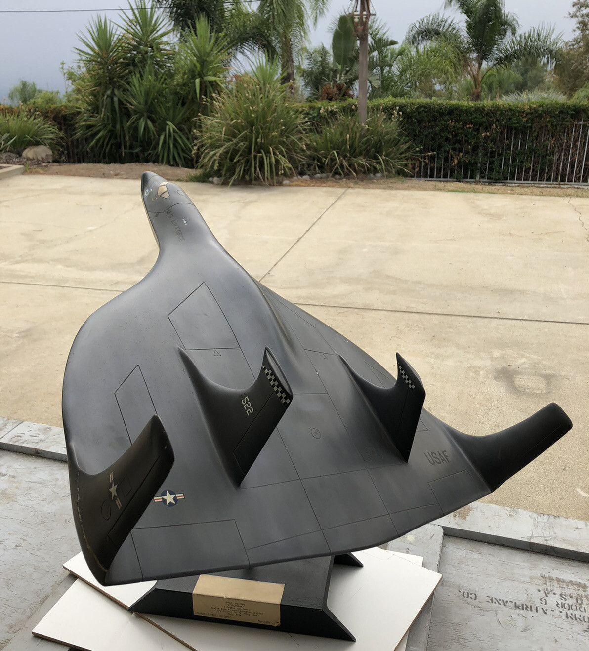 Boeing B2 Stealth Hawk XB-2002 Bomber Concept 1/30 Scale Model 29" Long ...