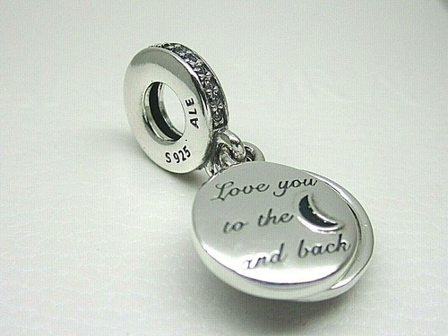 Authentic Pandora Charm Dangle Tree and Galaxy Moon #799645C01 for sale ...