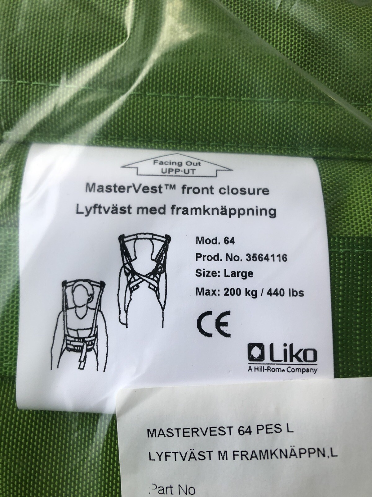 Liko Master Vest Model 64 Size Large | eBay