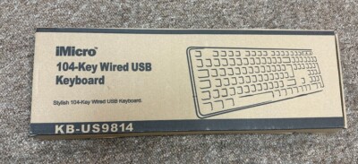 *NEW* IMicro 104 Key Wired USB Keyboard | eBay