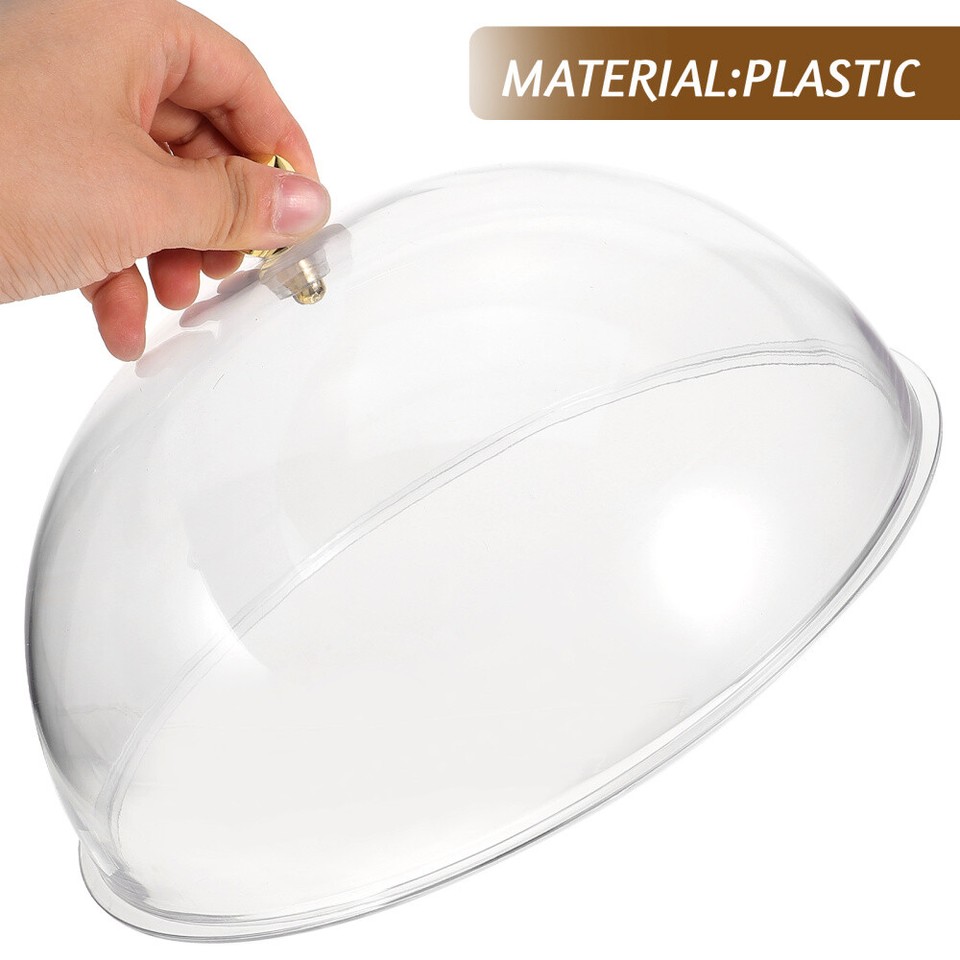 Dining Table Food Dome Clear Dish Cover Cuisine Protector Cake ...