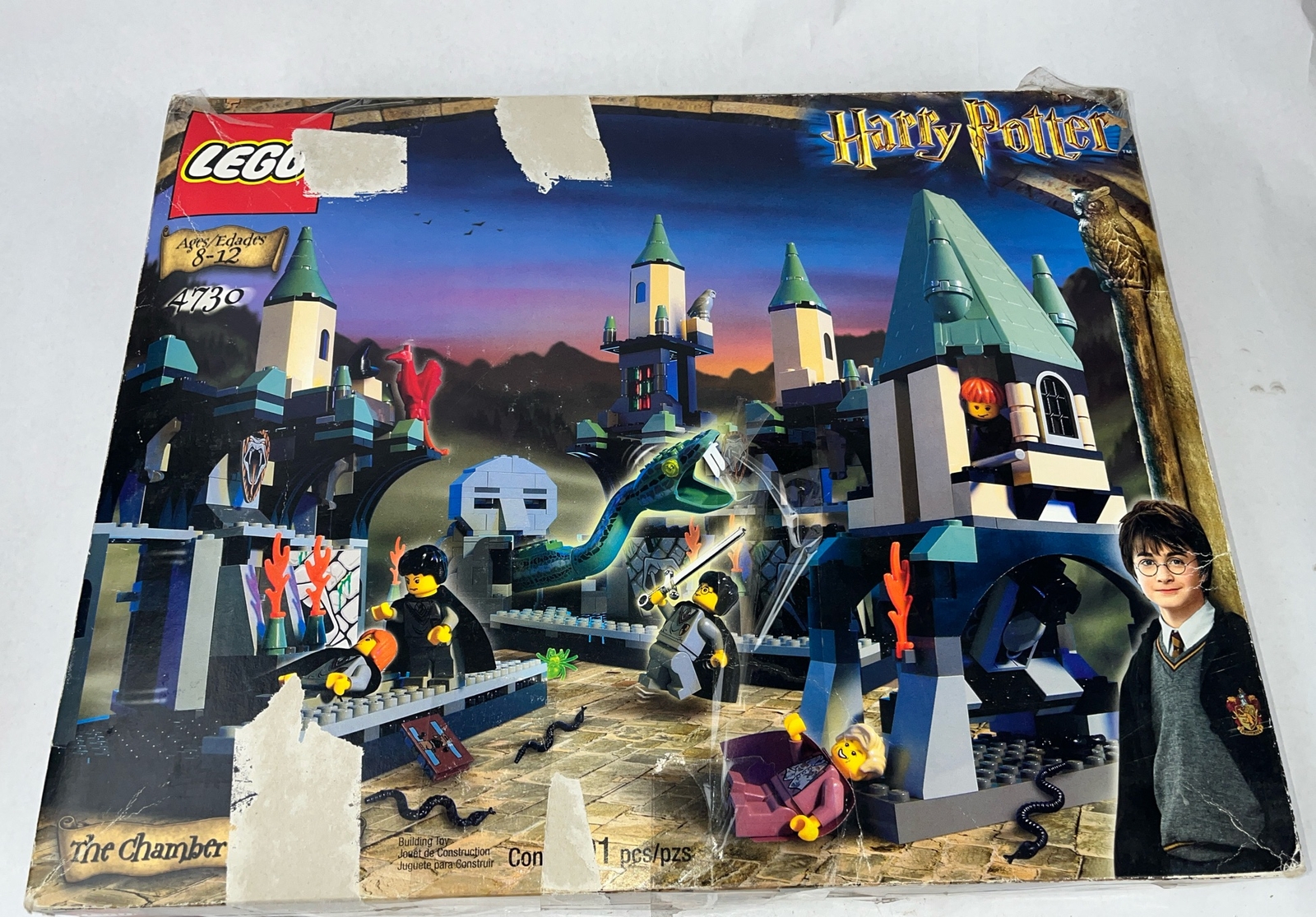 Lego 4730 Harry Potter The Chamber of Secrets Room 2002 New open box