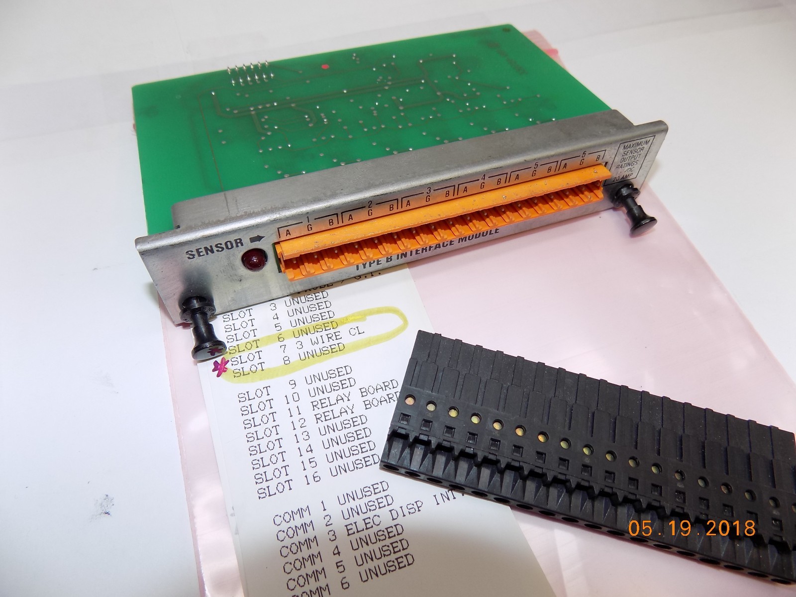 Veeder-Root TLS-350 Type B Interface Module 330752-001 Gilbarco Wayne ...