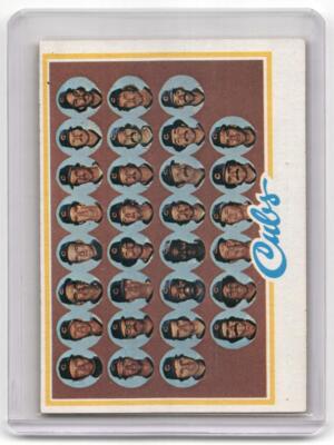 Chicago Cubs 1978 Topps Team Checklists #302 - K4612 | eBay