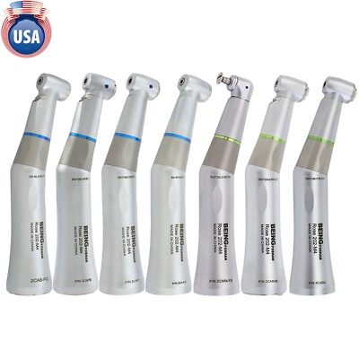 BEING Dental Low Speed Contra Angle 1:1 4:1 Prophy Handpiece LED KaVo ...