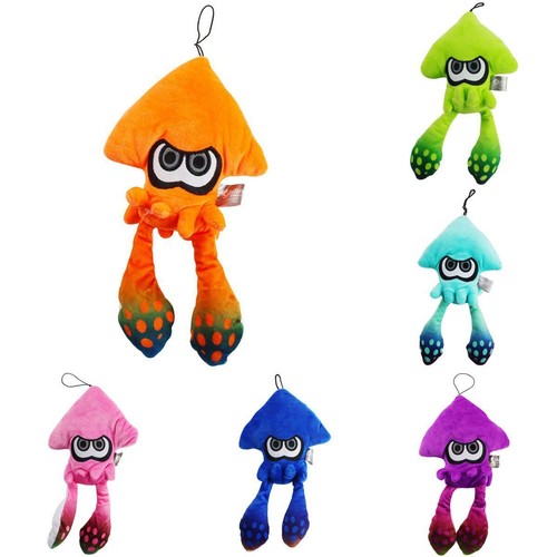 Limited Edition Splatoon Inkling Squid Plush Toy 25cm Soft Stuffed ...