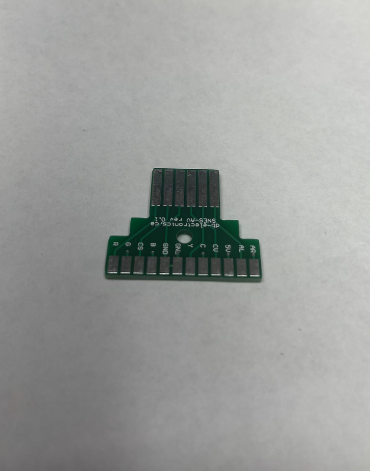 SNES Style Multi-Out 3D Printed back panel, led, DC jack *A/V out* NES ...